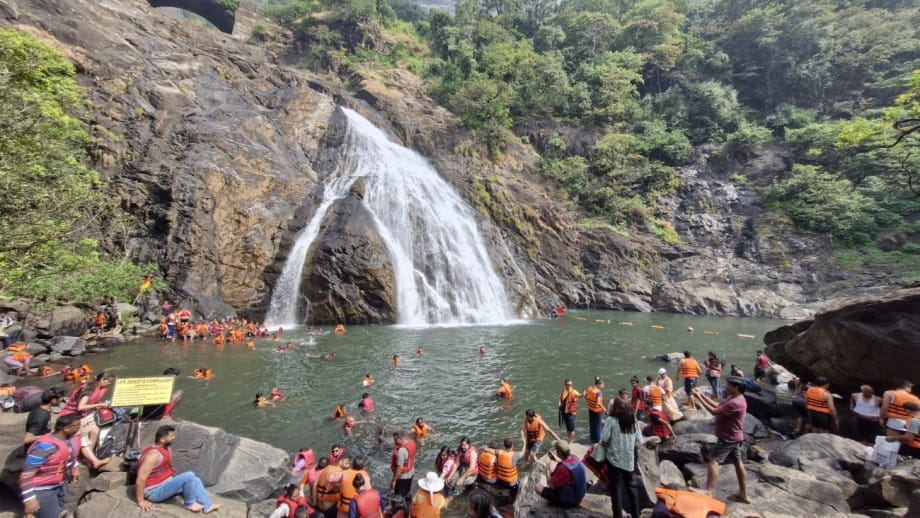 Dudhsagar Falls Goa - How To Reach, Best Time To Visit, Timings, Entry ...